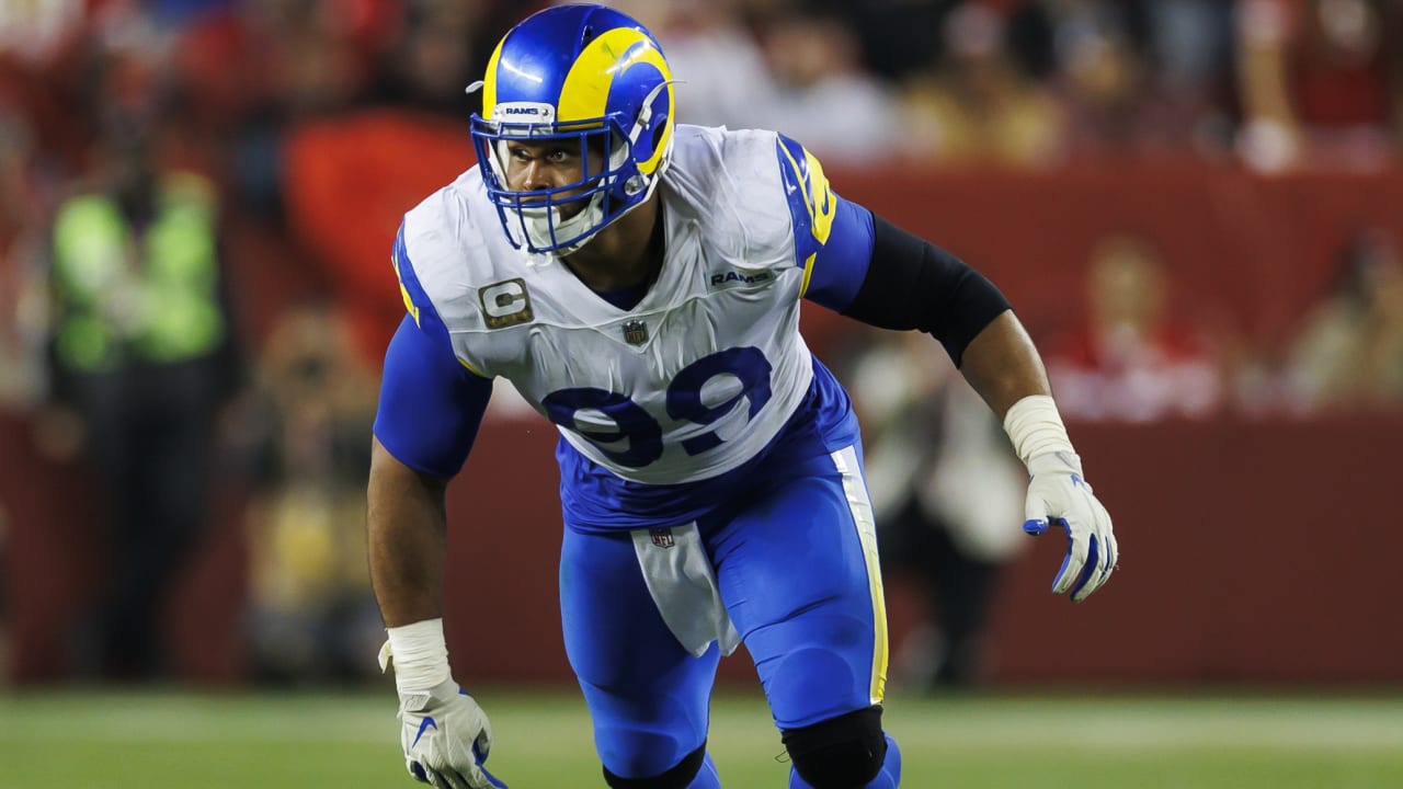Los Angeles Rams restructure defensive tackle Aaron Donald's contract ...