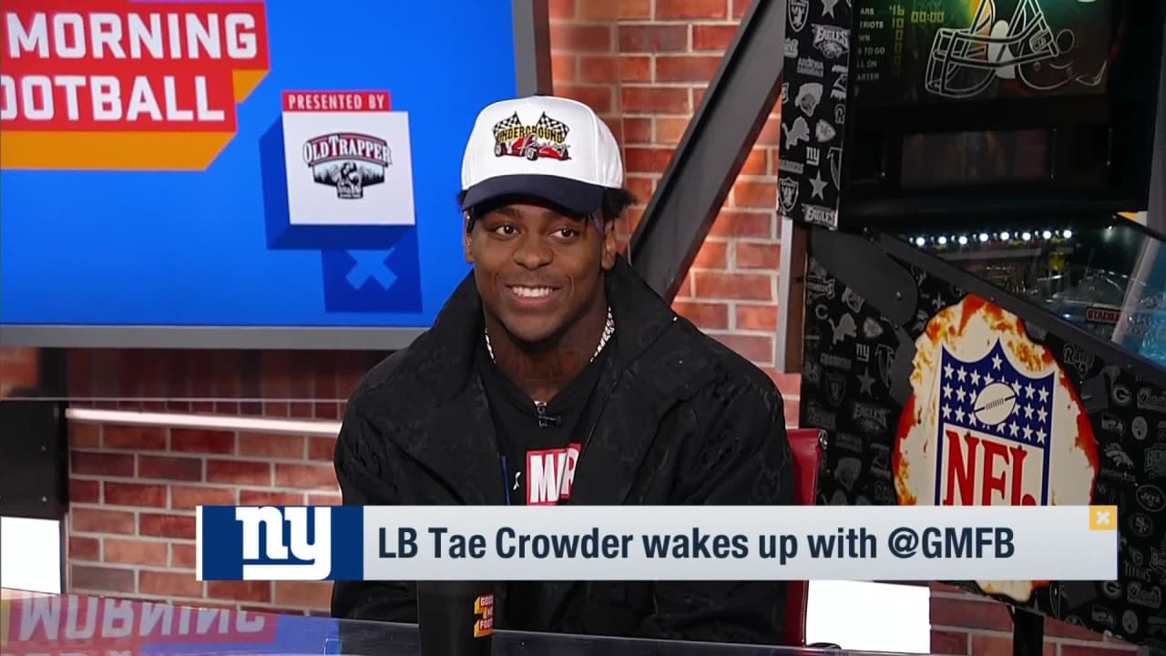 New York Giants linebacker Tae Crowder on DC Wink Martindale's impact on Giants defense