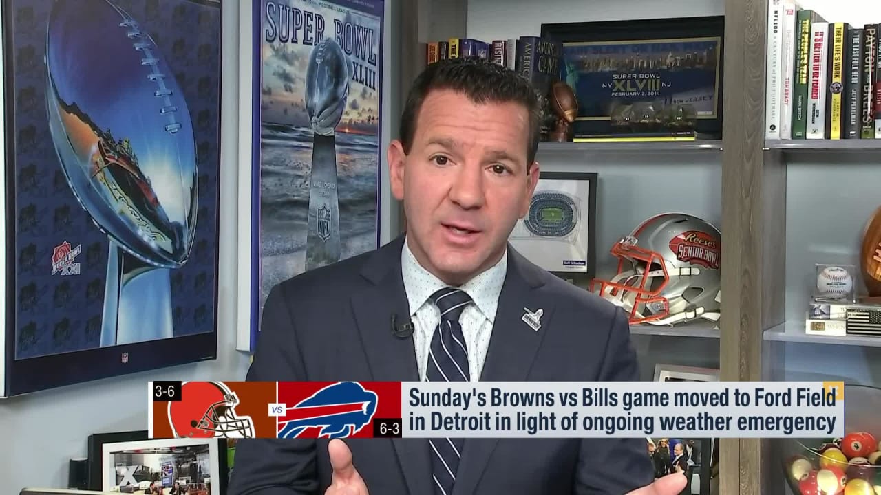 NFL Network's Ian Rapoport: Sunday's Browns vs. Bills game moved to ...