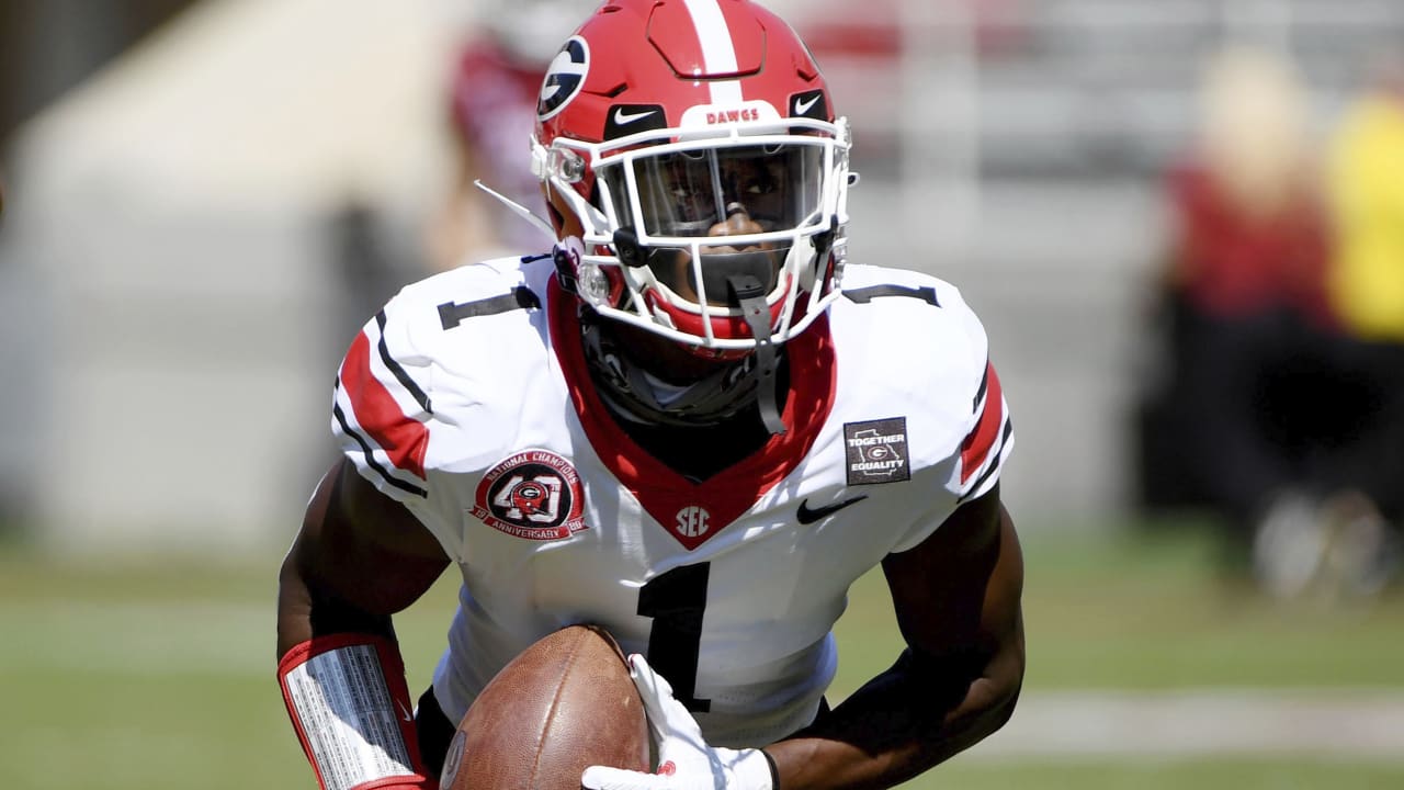 Steelers select Georgia WR George Pickens with No. 52 overall pick
