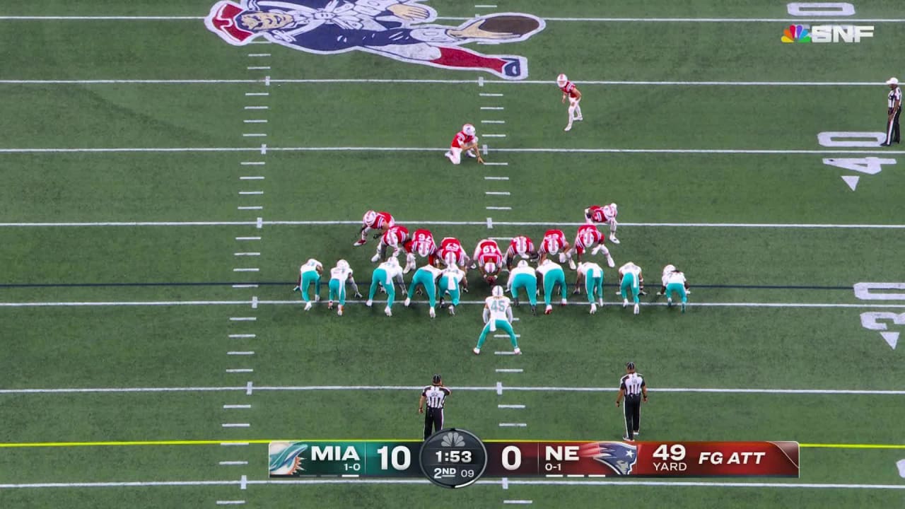 New England Patriots kicker Chad Ryland drills 49-yard FG in first ...