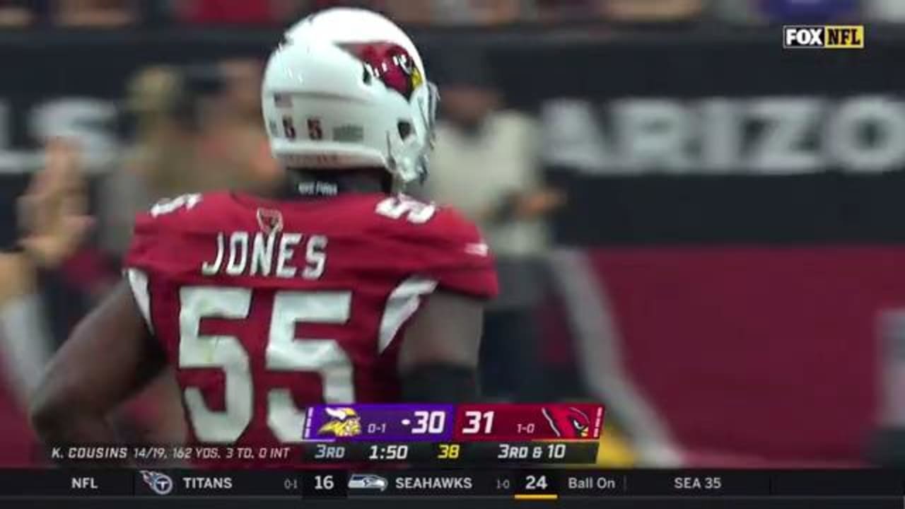 Arizona Cardinals linebacker Chandler Jones sends message to not throw ...