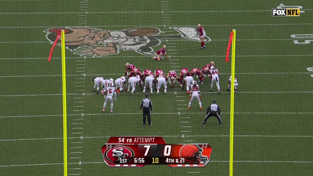 San Francisco 49ers kicker Jake Moody's first missed FG of career comes ...