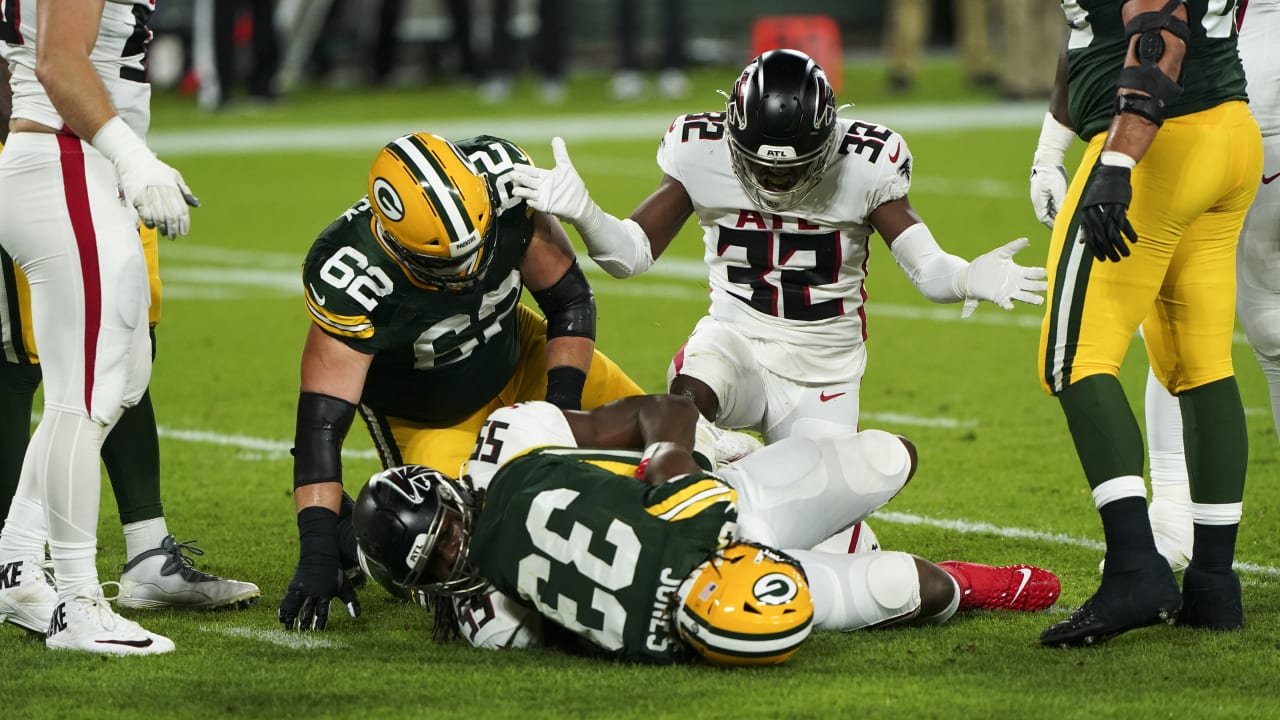 Stop right there: Atlanta Falcons halt Green Bay Packers with huge goal ...