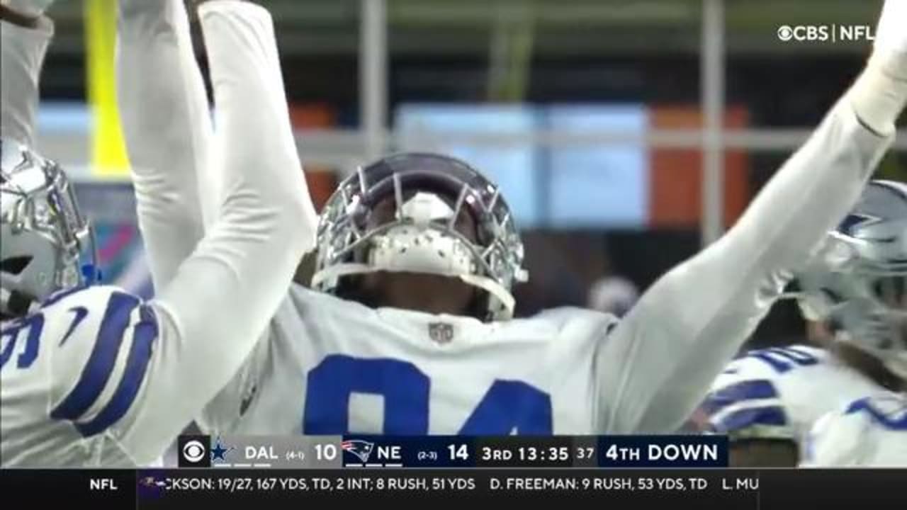 Dallas Cowboys defensive end Randy Gregory shows strength with powerful ...