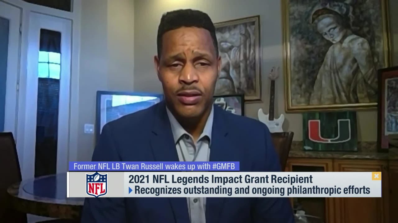 Twan Russell discusses being a 2021 NFL Legends Impact Grant recipient