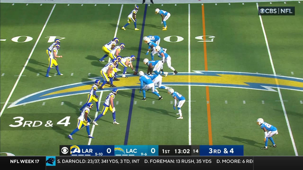 Los Angeles Chargers defensive end Morgan Fox burns his former Los ...