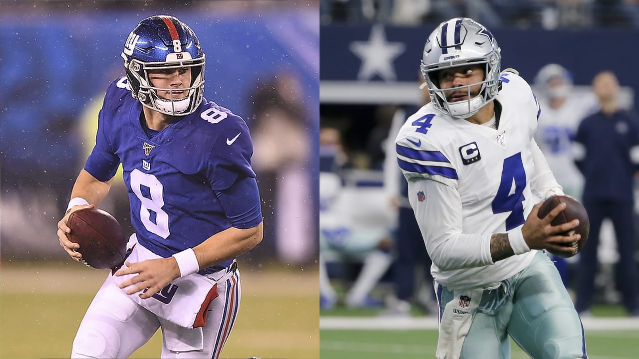 Will New York Giants QB Daniel Jones be better than Dallas Cowboys QB ...
