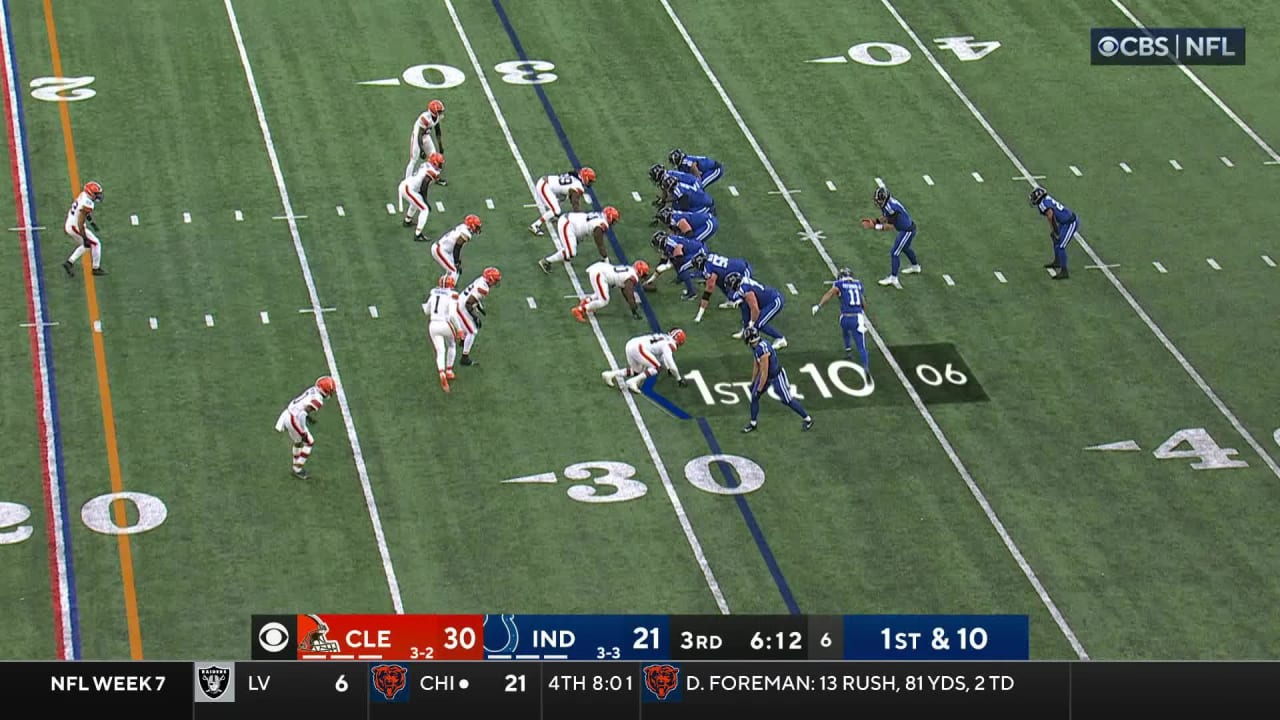 Indianapolis Colts running back Jonathan Taylor moves Colts inside red ...