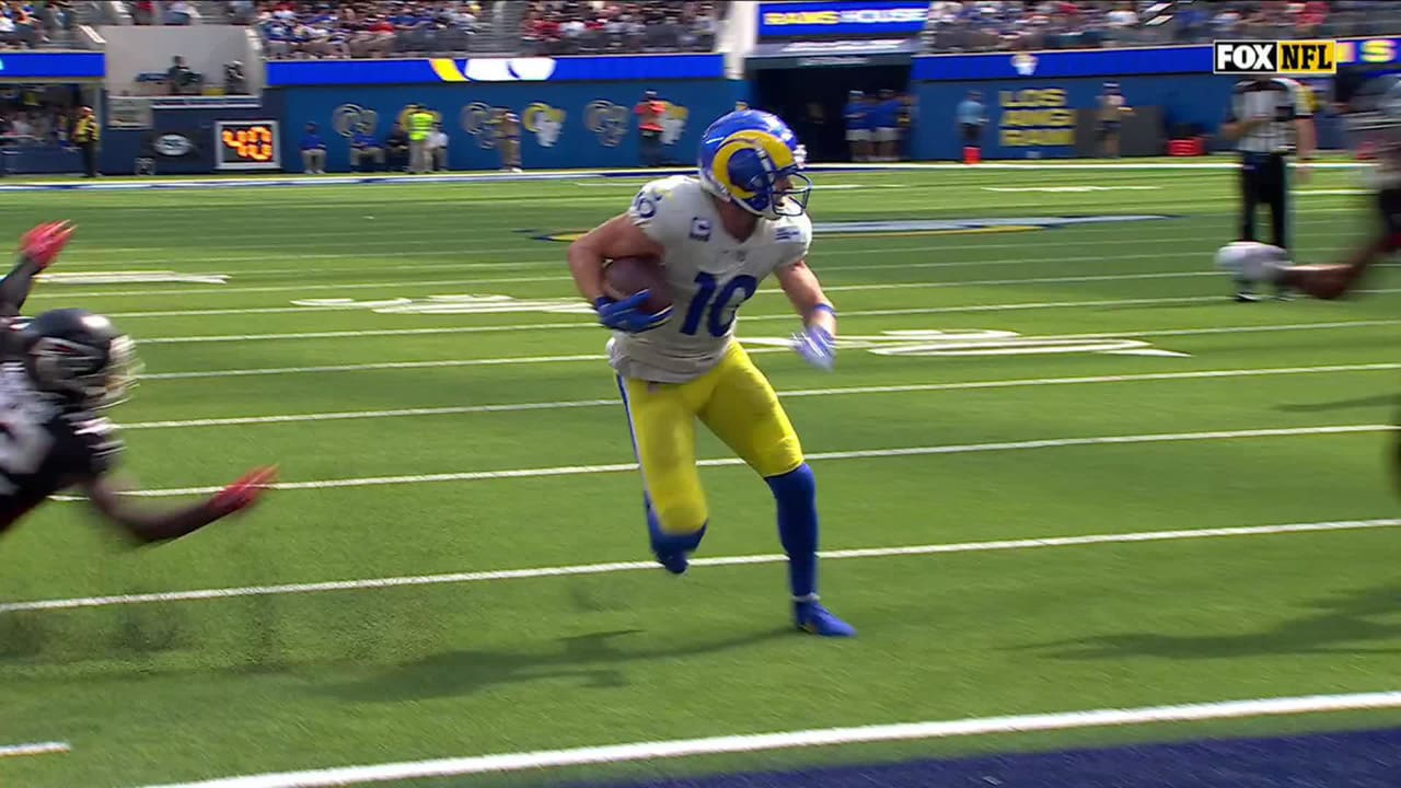 Los Angeles Rams wide receiver Cooper Kupp turns Atlanta Falcon ...