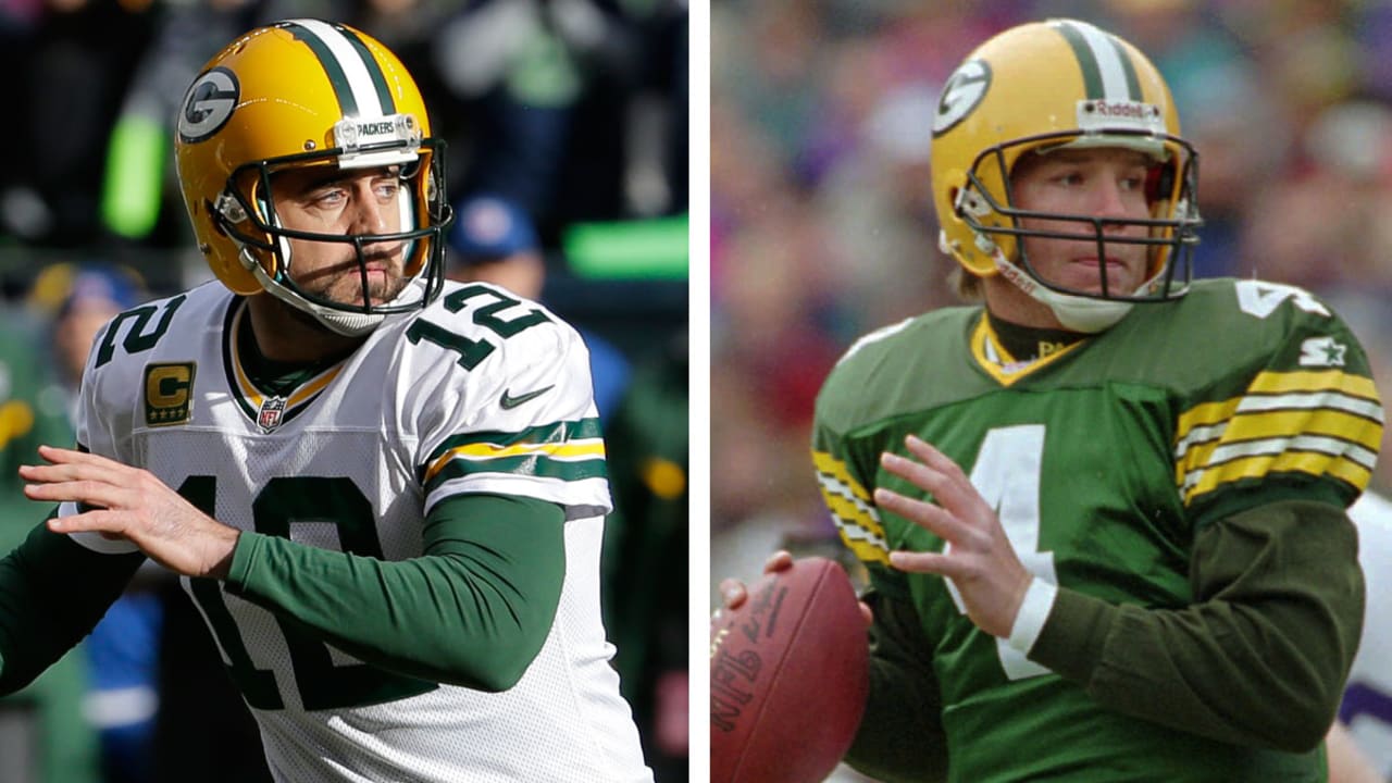 Aaron Rodgers hopes Brett Favre gets good reception