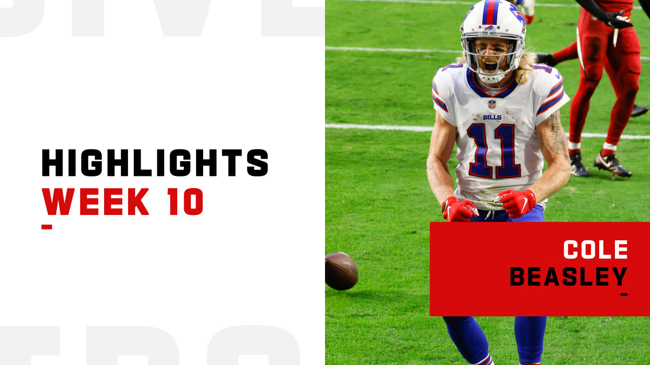 Watch every catch from Buffalo Bills wide receiver Cole Beasley's 109 ...