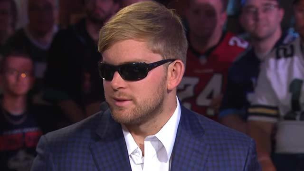 Jake Olson tells his story of becoming the first blind long snapper in ...