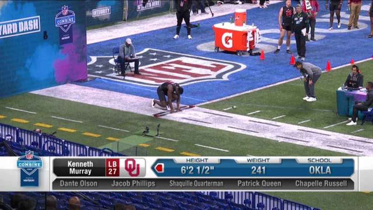 Kenneth Murray's 2020 NFL Scouting Combine workout