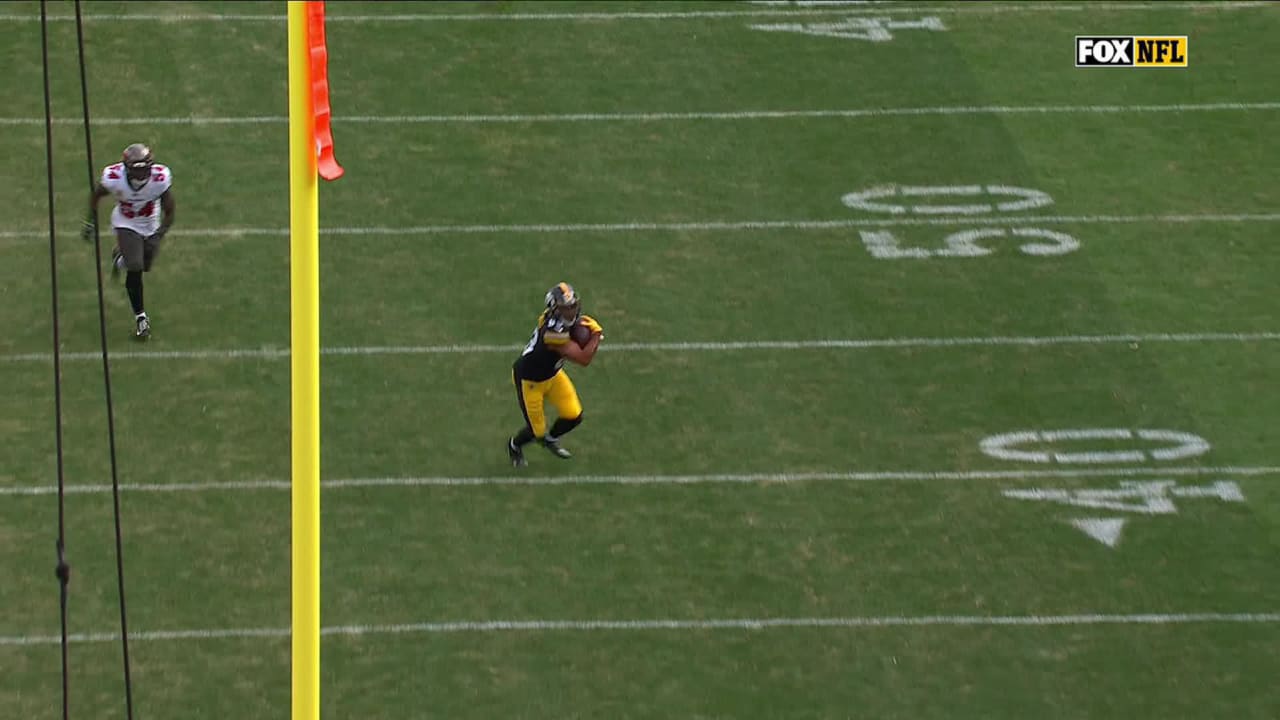 Pittsburgh Steelers tight end Connor Heyward's 45-yard catch-and-run ...