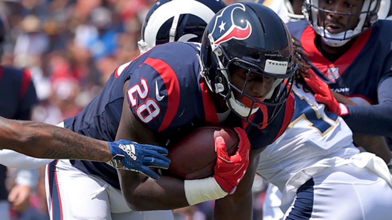 Alfred Blue slices through defense for 36-yard sideline run