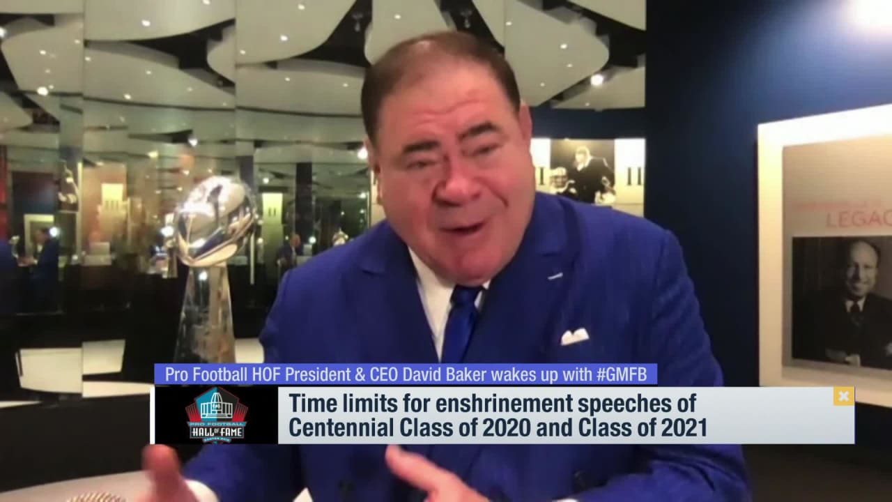 Pro Football Hall of Fame President and CEO David Baker runs down ...