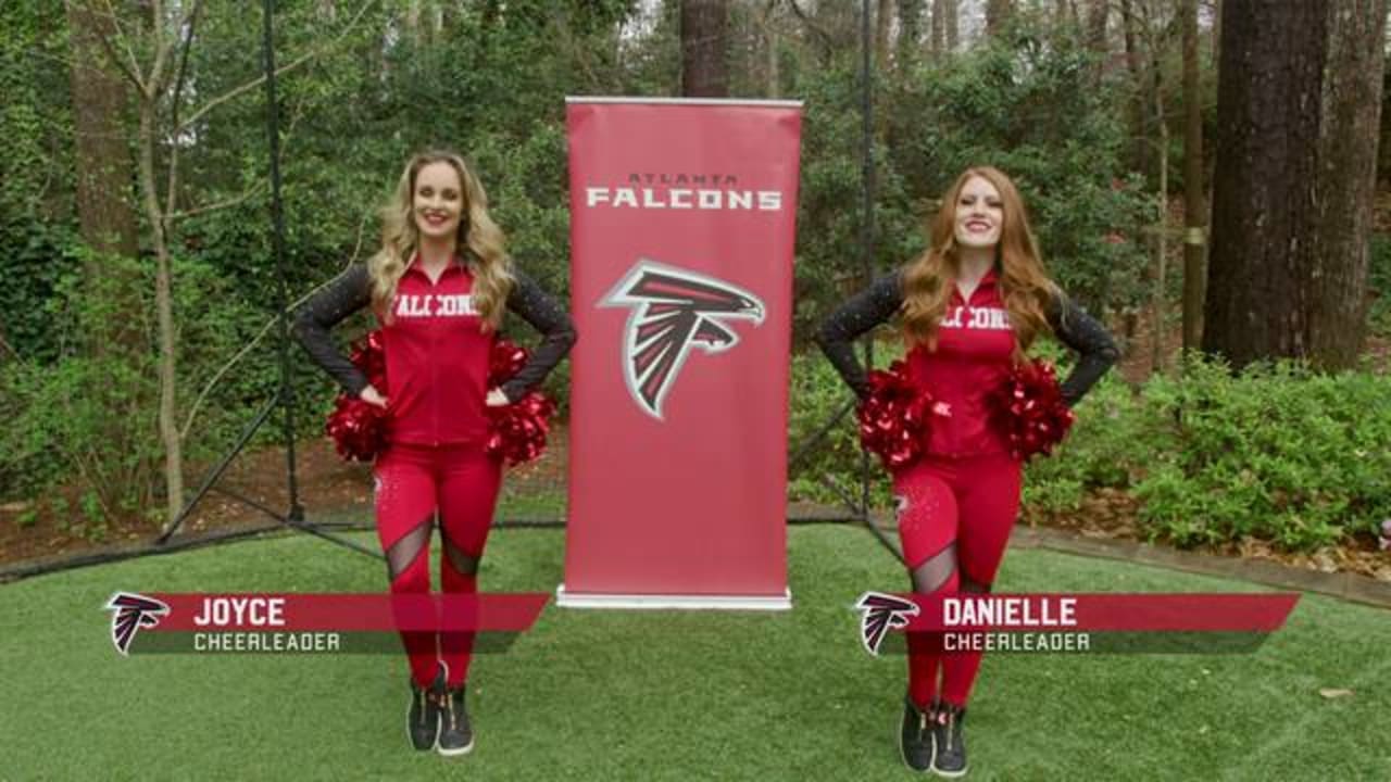 Falcons cheerleaders dance tutorial
