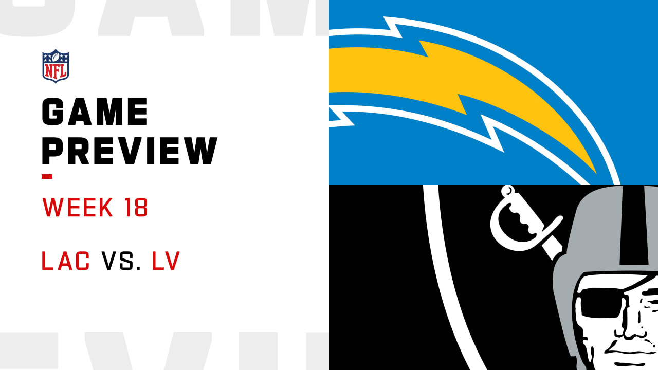Los Angeles Chargers vs. Las Vegas Raiders preview | Week 18