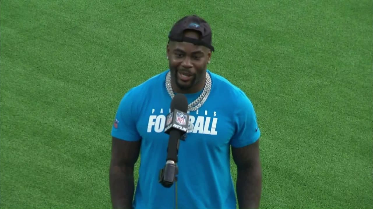 Carolina Panthers RB Mike Davis on win vs. Los Angeles Chargers: 'Our ...