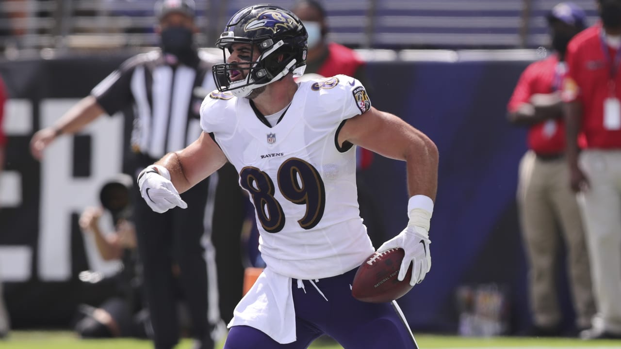 Baltimore Ravens tight end Mark Andrews makes spectacular one-hand grab ...