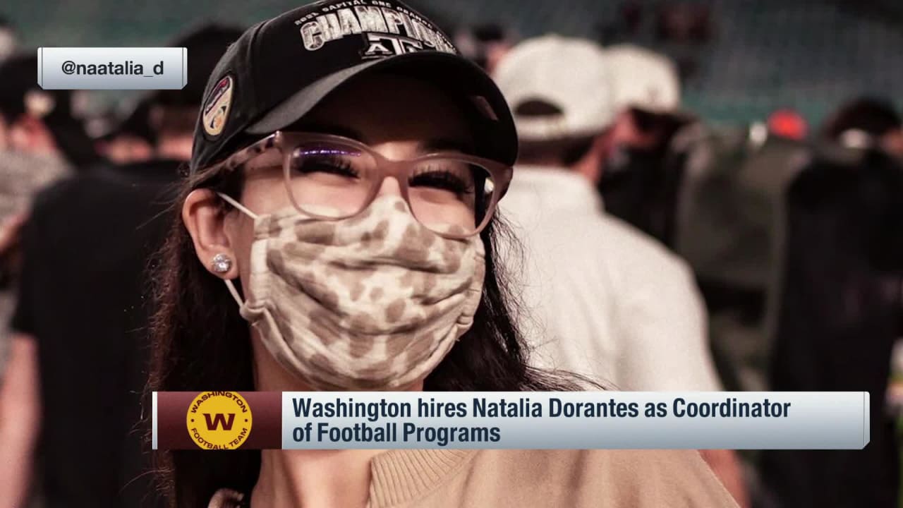 Washington Football Team hires Natalia Dorantes as Coordinator of ...