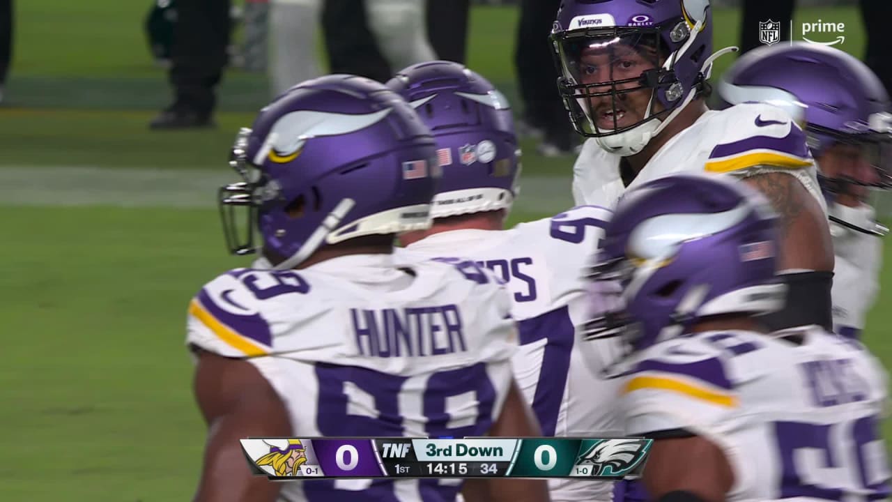 Minnesota Vikings rookie linebacker Ivan Pace Jr. keeps Philadelphia ...