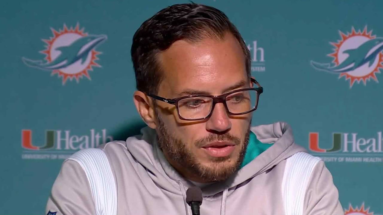 Miami Dolphins head coach Mike McDaniel talks quarterback Tua ...