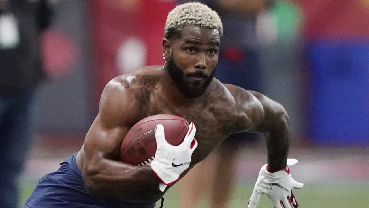 Ole Miss Rebels wide receiver Elijah Moore's pro day highlights