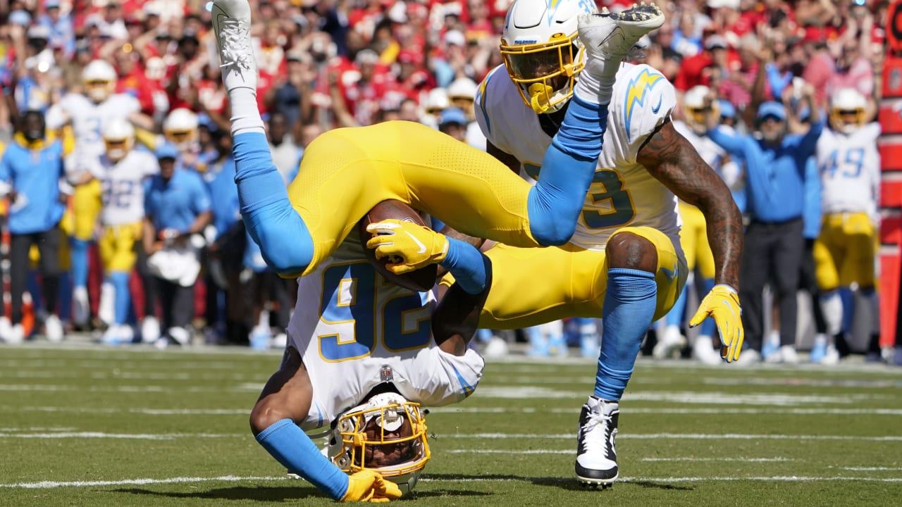 Los Angeles Chargers cornerback Asante Samuel Jr. September highlights ...