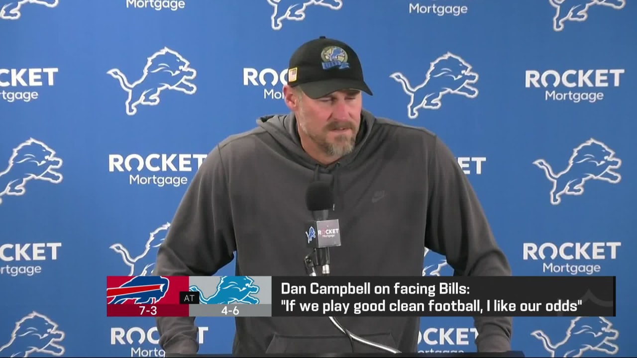 Detroit Lions head coach Dan Campbell: Ford Field is 'going to be on ...