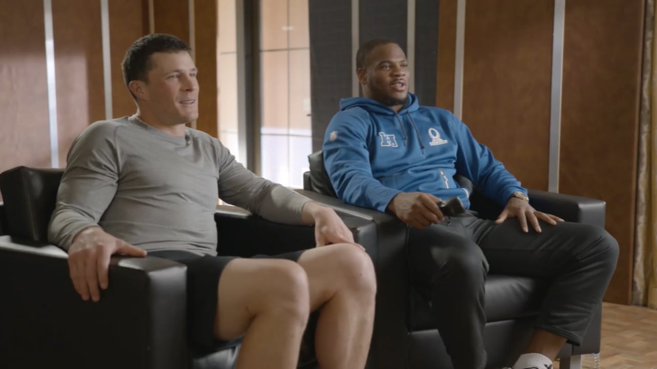 Dallas Cowboys linebacker Micah Parson & former All-Pro LB Luke Kuechly ...