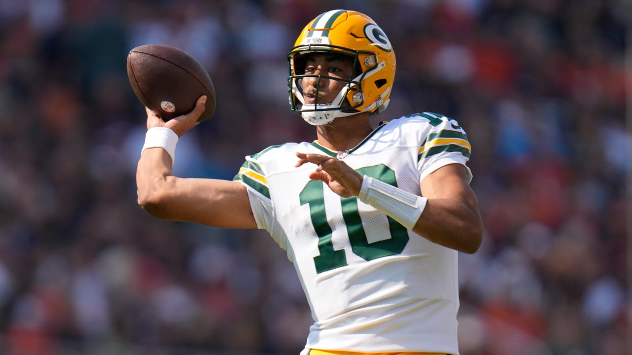 Green Bay Packers quarterback Jordan Love's first TD pass of 2023 goes ...
