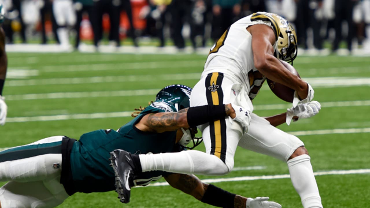 Tre'Quan Smith breaks three tackles on catch-and-run