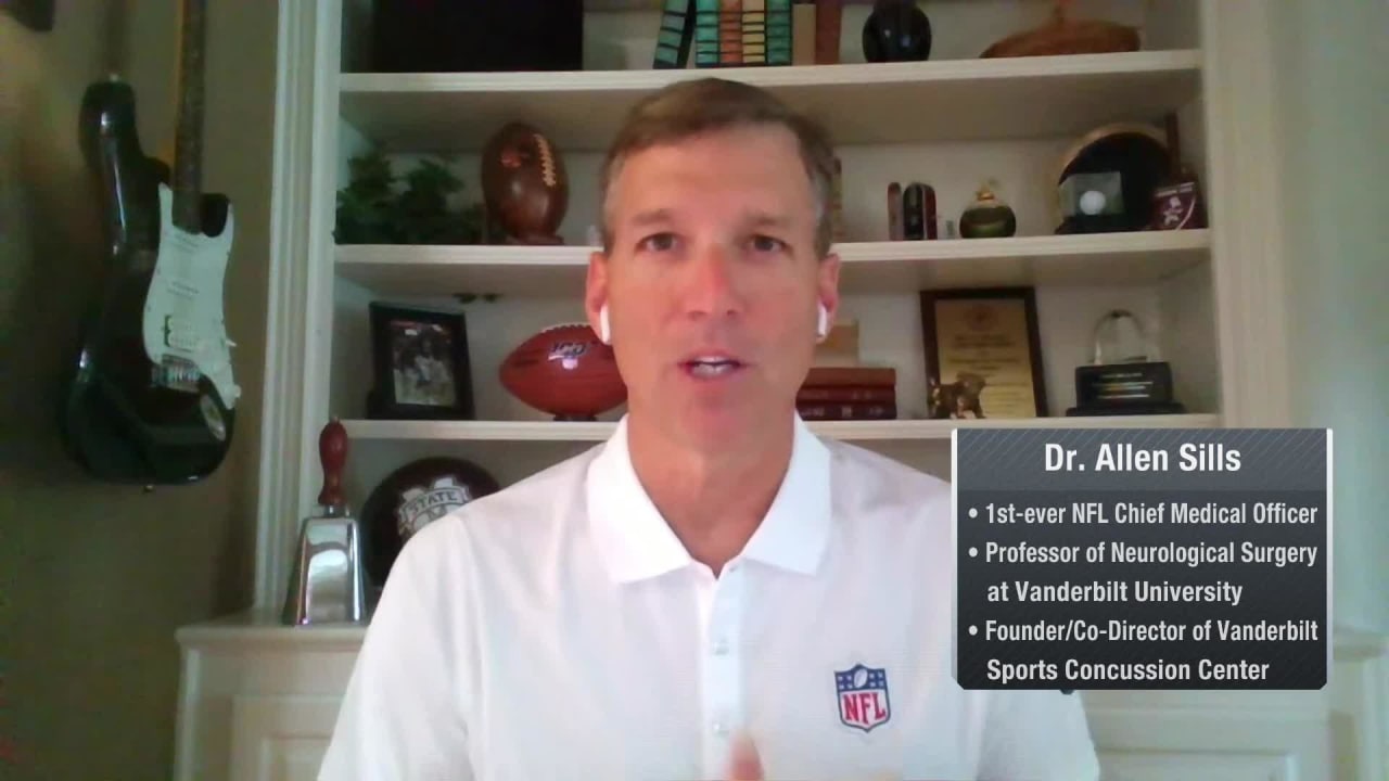 Dr. Allen Sills discusses league plan for COVID-19 on gamedays