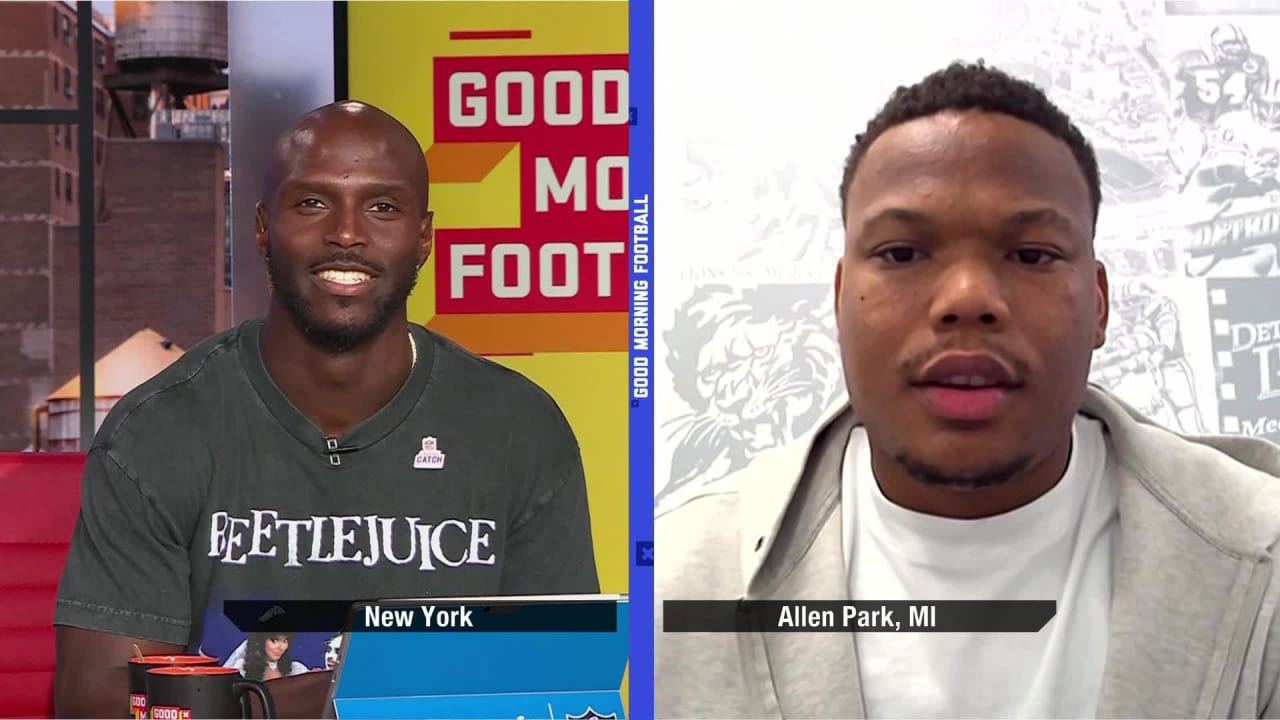 Detroit Lions running back David Montgomery discusses his '23 season so ...