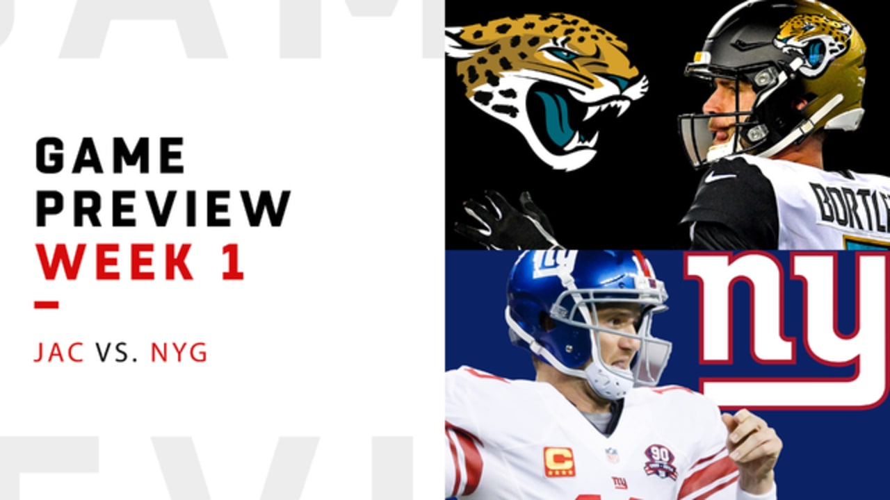Jaguars vs. Giants Week 1 preview | NFL Playbook