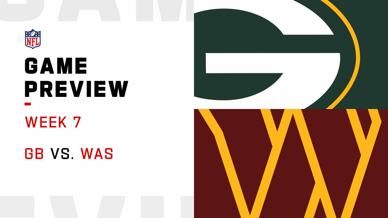 Green Bay Packers vs. Washington Commanders preview | Week 7