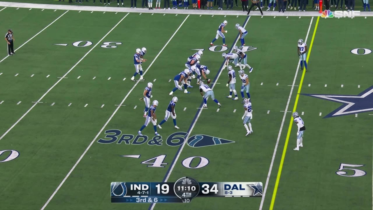 Dallas Cowboys cornerback DaRon Bland hauls a sideline interception ...