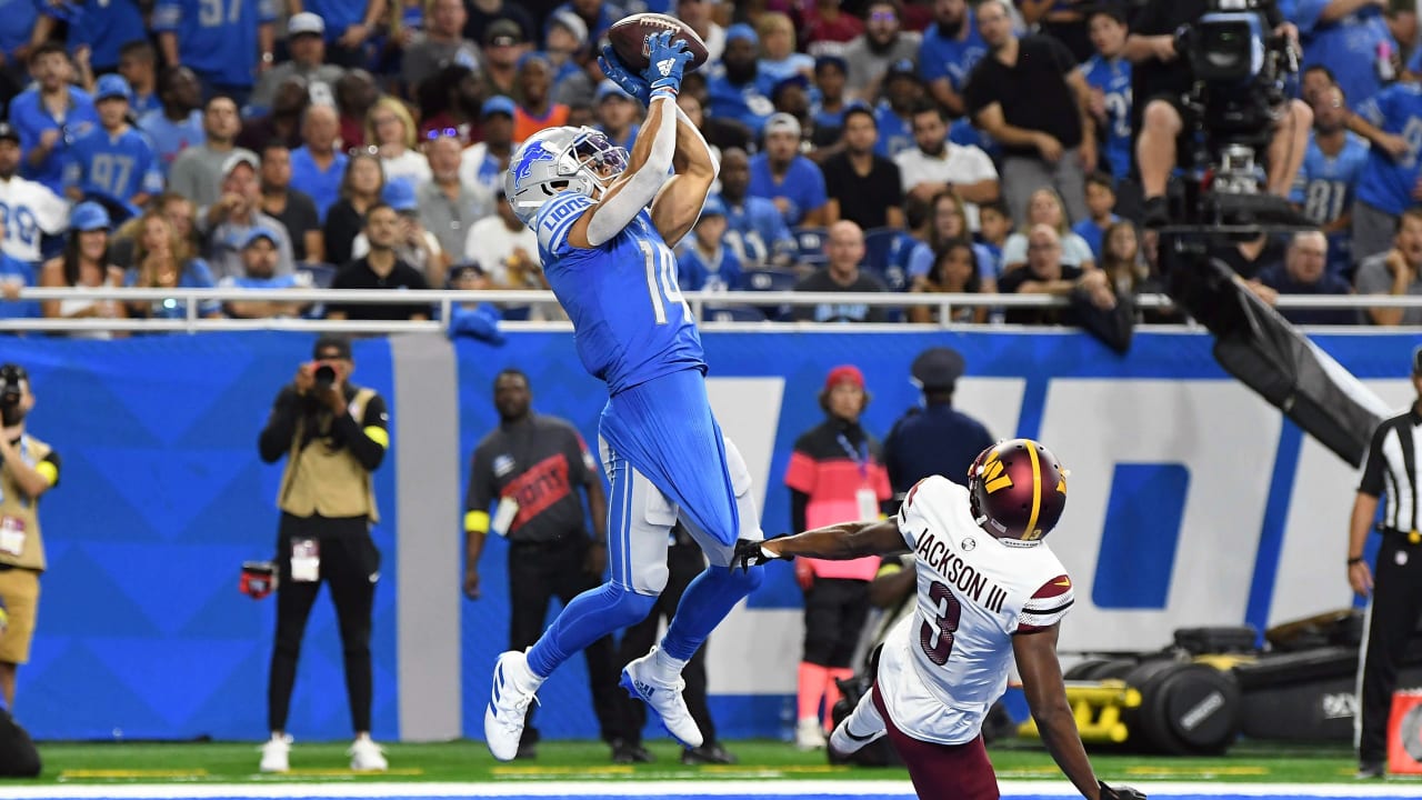 Detroit Lions quarterback Jared Goff pinpoints wide receiver Amon-Ra St ...