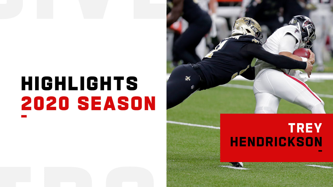 Every New Orleans Saints defensive end Trey Hendrickson sack | 2020 season