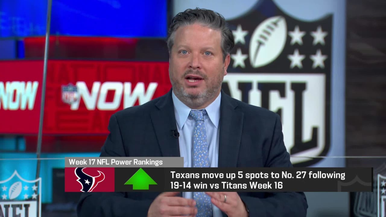 NFL Network's Dan Hanzus explains why Houston Texans are up five spots ...