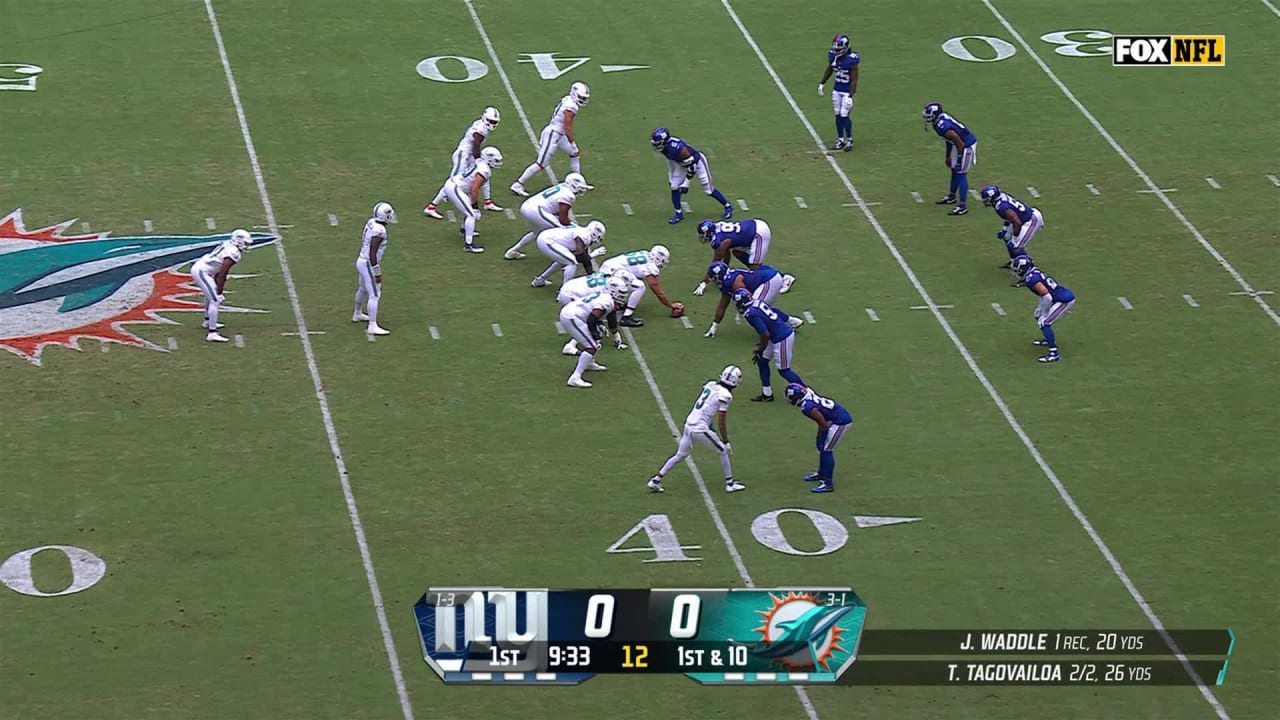 Miami Dolphins wide receiver Cedrick Wilson Jr. gets wide open for 23 ...