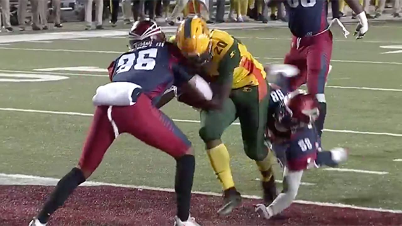 Tim Cook gives Hotshots lead on TD catch