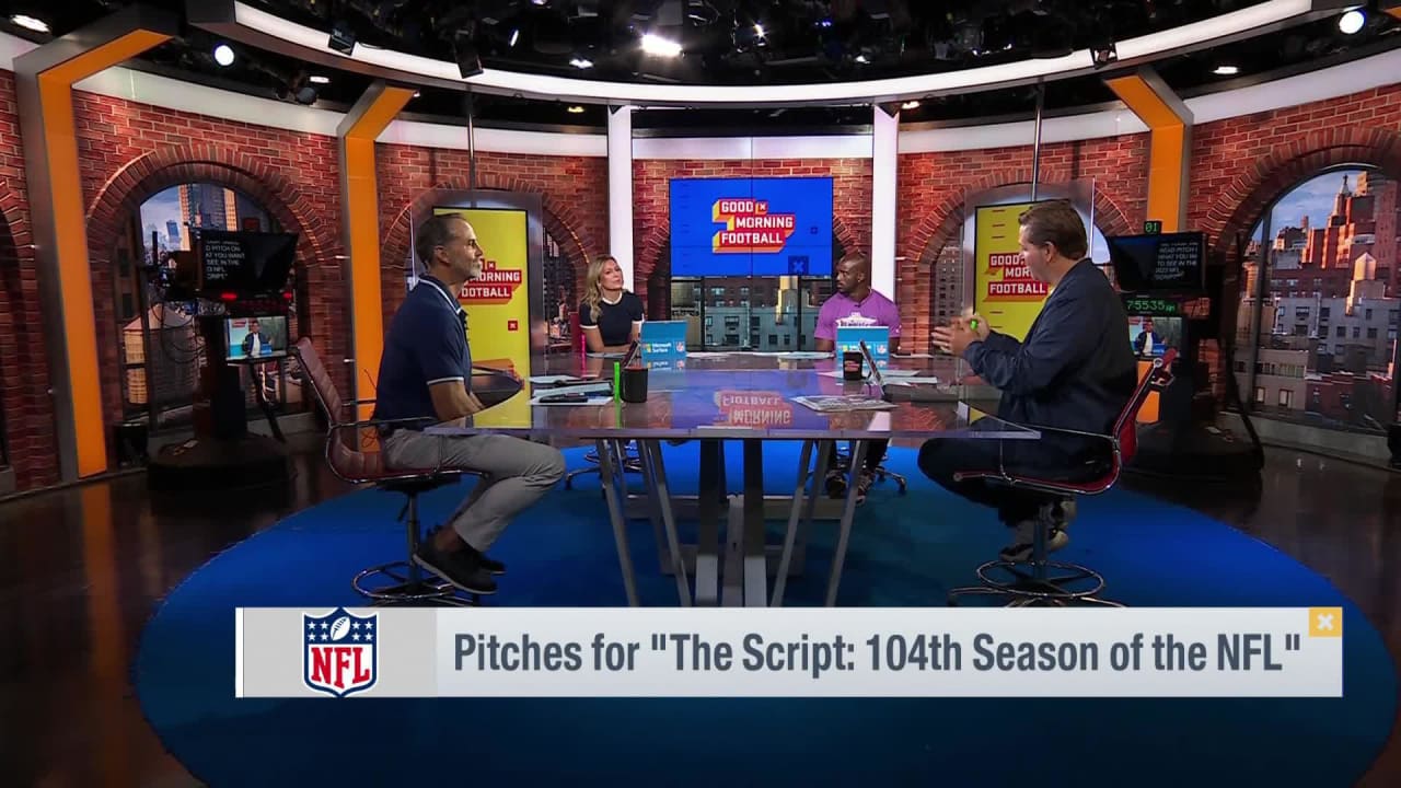 'GMFB' share their pitches for 'The Script: 104th season of the NFL'