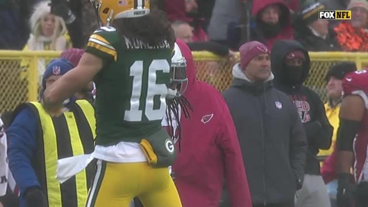 Kumerow burns David Amerson for first career catch