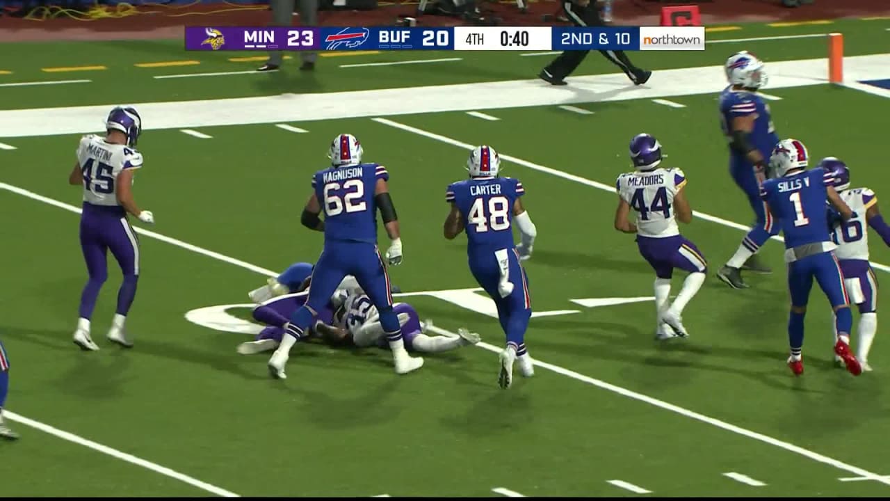 Nick Easley sets up Bills with great field position on screen pass