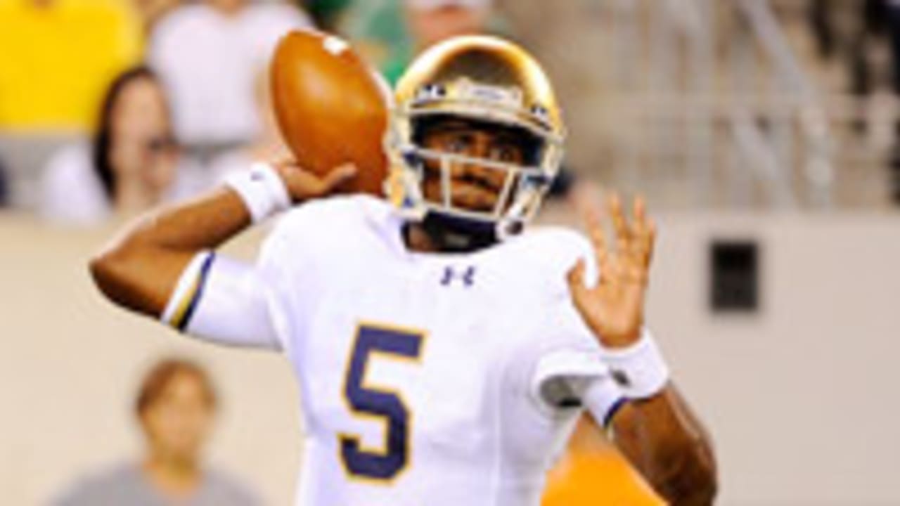 Everett Golson has big numbers, including turnovers, vs. Orange