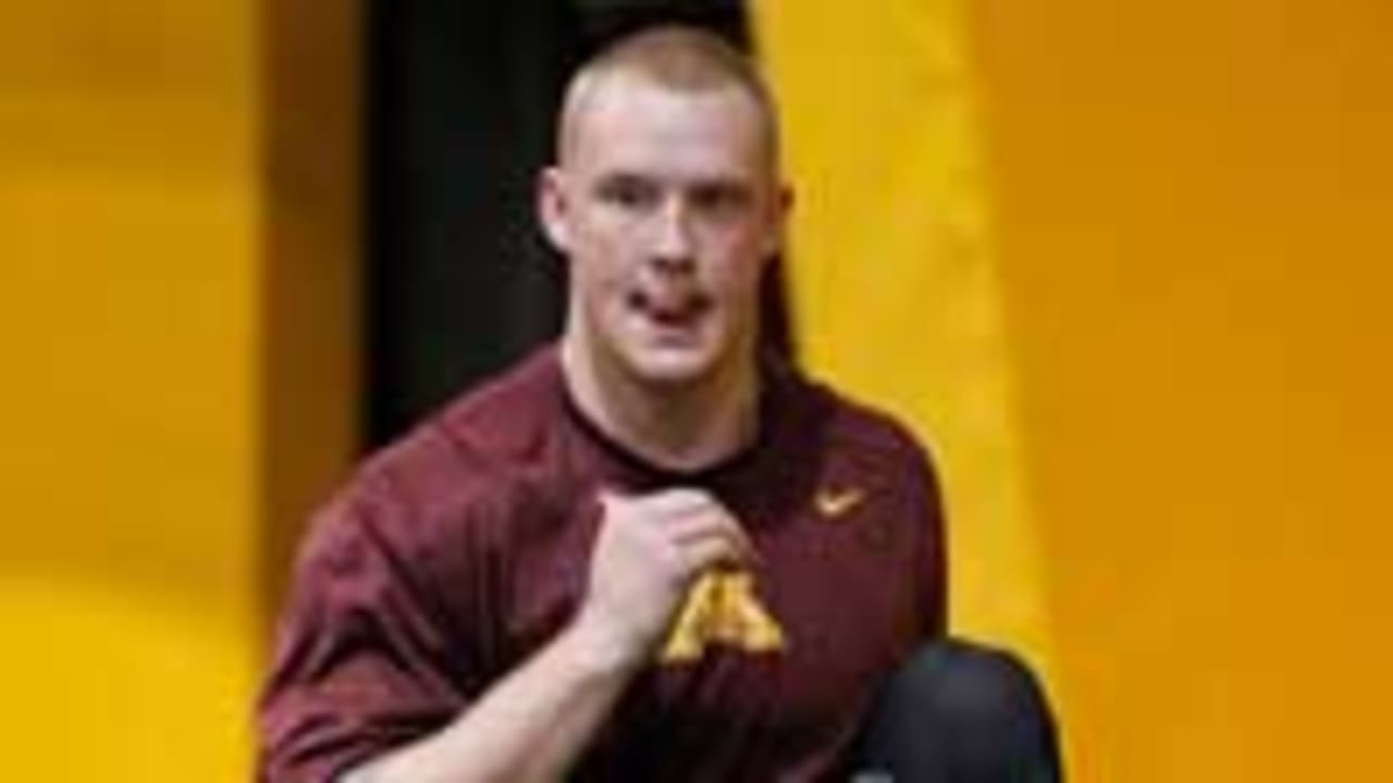Minnesota's Maxx Williams has impressive positional workout