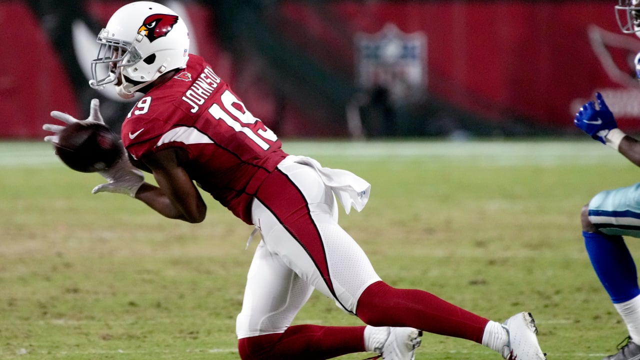 Arizona Cardinals wide receiver KeeSean Johnson hits turbo for 20-yard ...